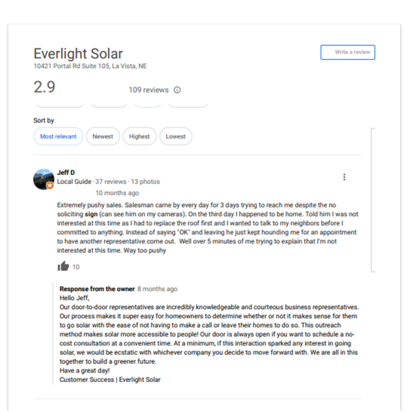 Attorney General Mike Hilgers Files Lawsuit against Everlight Solar for Unlawful Door-to-Door ...